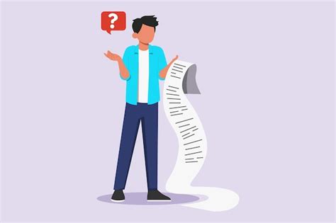 Premium Vector Thinking Or Solving Problem Concept Colored Flat