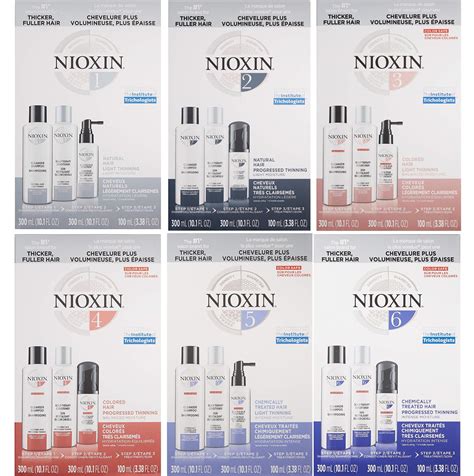 NIOXIN System Starter Kit (Large) [Choose from 1, 2, 3, 4, 5, 6] (New ...