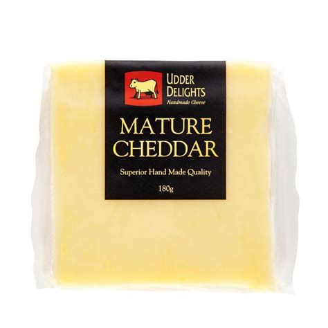 Buy Udder Delights Mature Cheddar From Harris Farm Online Harris Farm