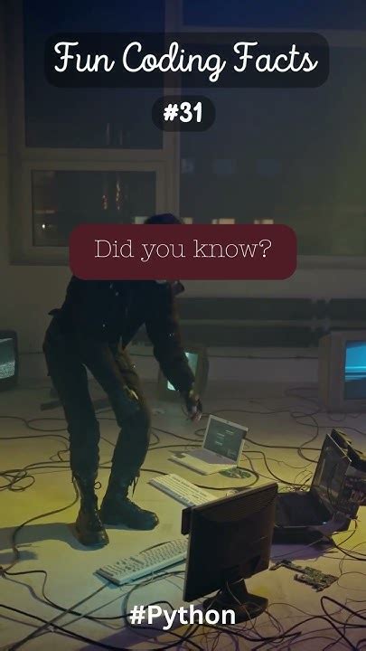 Python Coding Fact 31 Did You Know This Programming Computerknowledge Facts Python Youtube