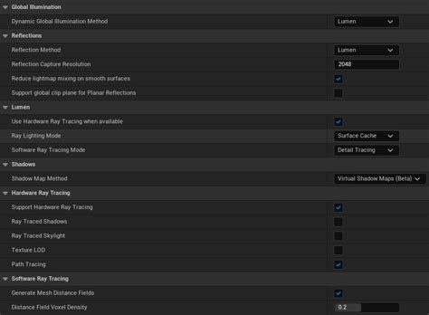 Ue5cant Get Raytracing Reflection Working — Polycount