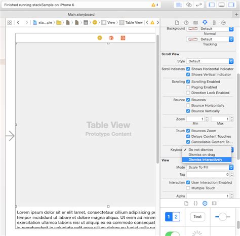 Objective C Inputaccessoryview Dismiss Keyboard Stack Overflow