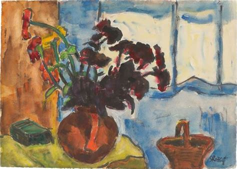 Karl Schmidt Rottluff Floral Still Life S Mutualart