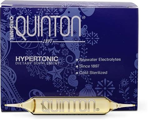 Quicksilver Scientific Original Quinton Hypertonic Solution