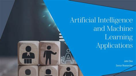 Artificial Intelligence And Machine Learning Applications Ppt Presentation At