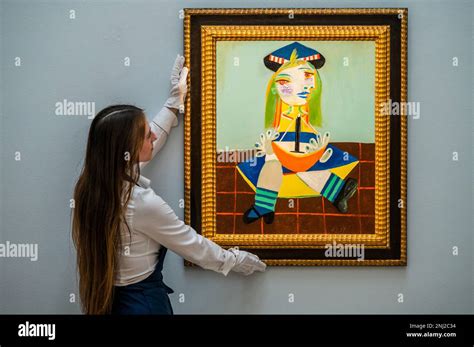 London Uk 22nd Feb 2023 Pablo Picasso Portrait Of The Artists