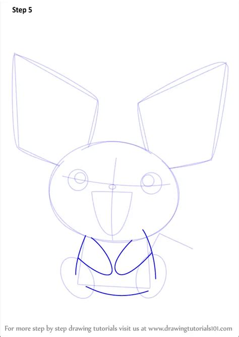 How To Draw Cute Pichu How To Draw Pikachu So Cute Detective Face From