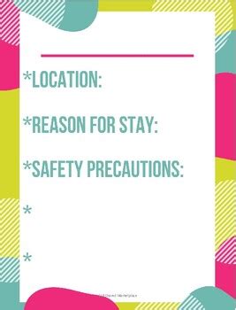 Editable Orientation Visual Supports By SLP Shared Marketplace TPT