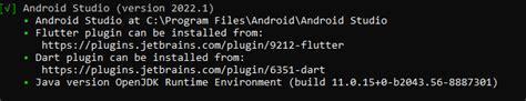 Unable to find bundled Java version · Issue #118502 · flutter/flutter · GitHub