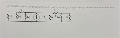 Solved Using Source Transformations Determine The Thevenin