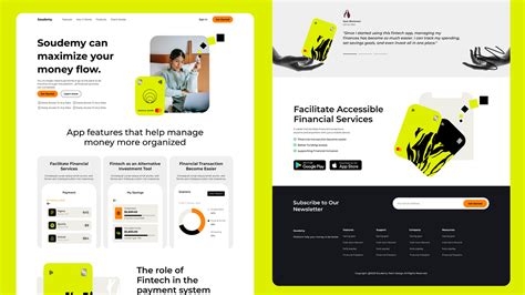 Fintech Landing Page Design Using Figma Step By Step Figma Tutorial By Soudemyacademy Medium