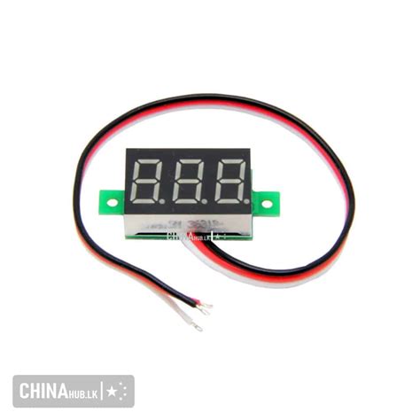 Mini Digital Volt Meter Chinahub Lk