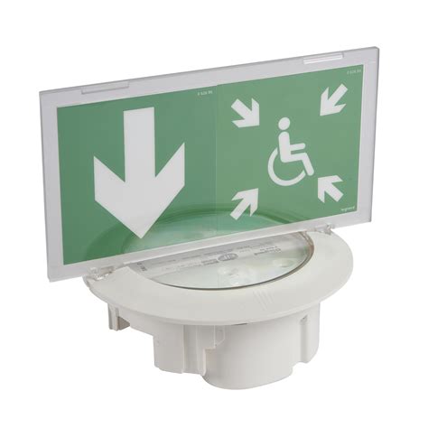 Baes Dévacuation Avec Dispositif De Balisage Renforcé Encastré Leds