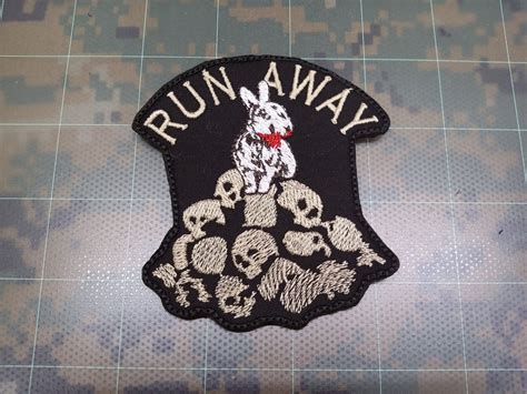 Monty Python Rabbit Of Caerbannog Embroidered Patch Sds Threads