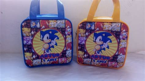 Bolsa Sonic Loja Mil IdÉias Elo7 Produtos Especiais