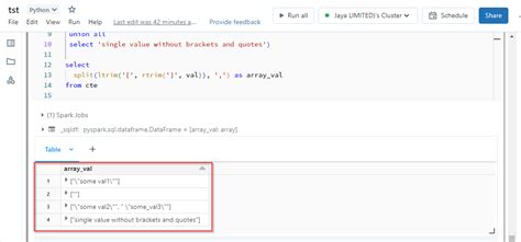 Apache Spark Sql Regex In Sql Split To Convert A Comma Separated