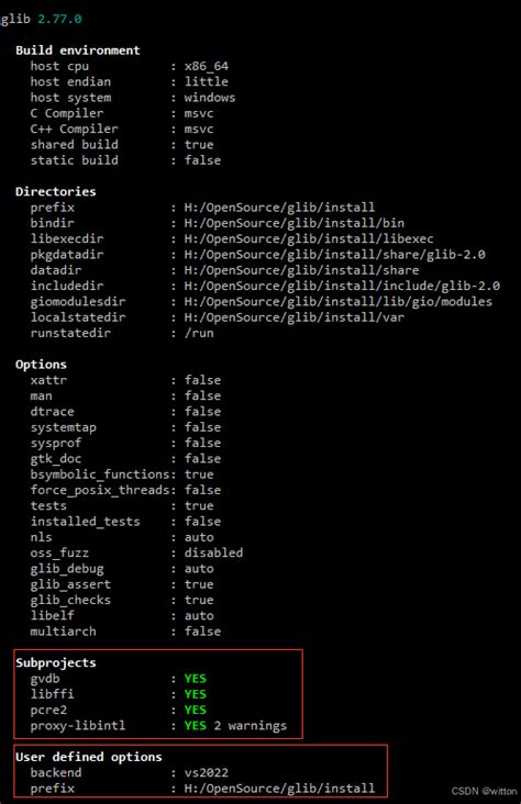Windows下glib库的编译与调试glib Windows Csdn博客