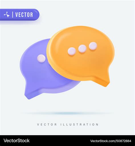 Chat Bubble Royalty Free Vector Image VectorStock
