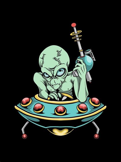 Allien Illustration Color Editable 53415836 Vector Art At Vecteezy