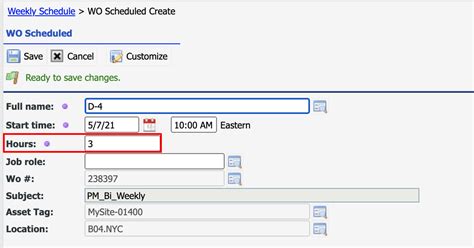 How Are Hours Populated In Work Order Scheduling Clay S Blog Enterprise Asset Management