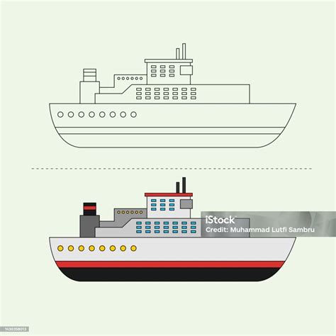 바다 수송 차량 벡터 디자인 일러스트레이션 아이들을위한 교육 색칠 공부 책 페이지 0명에 대한 스톡 벡터 아트 및 기타 이미지 0명 교육 교통수단 Istock