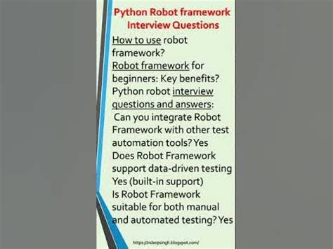 Robot Framework with Python-Robot Framework-Python-Robot Framework Tutorial-Python Robot ...
