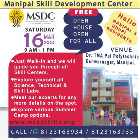 Msdc Davinici Udupi Manipal Free Opentoall Skilldevelopment Skillsforsuccess Summercamp