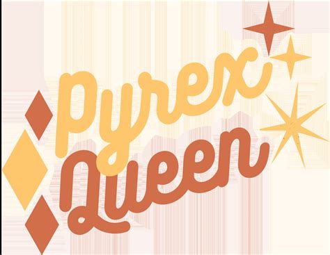 Pyrex Queen Svg And Png Sticker Design Cricut Design Ready To Print