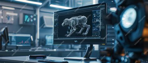 A Close Up Of A Computer Monitor Or Display With Threedimensional Cad