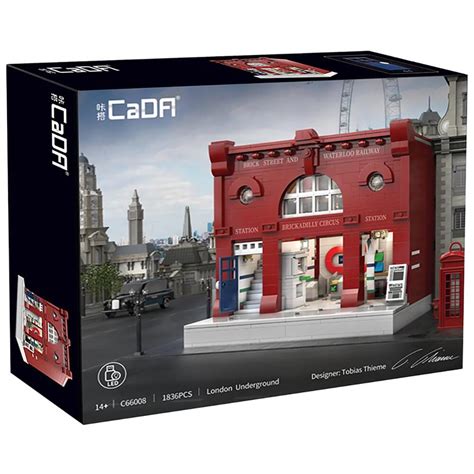 Cada London Subway Station Building Construction Toy