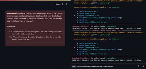unable to install tensorflow and keras while dploying ☁️ community