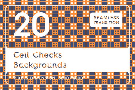 20 Cell Checks Backgrounds Graphic By Textures And Backgrounds Store