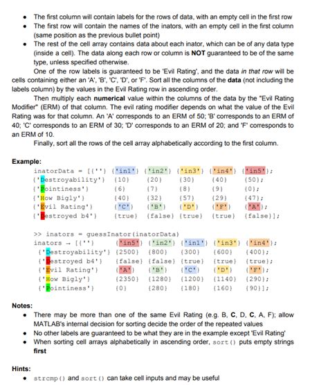 function name guess inator inputs 1 cell mxn