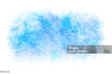 파스텔 색상 여름 푸른 하늘 추상적 인 자연 수채화 손 페인트 배경 벡터 일러스트레이션 물이 튀는에 대한 스톡 벡터 아트 및 기타 이미지 물이 튀는 부드러움 수채화