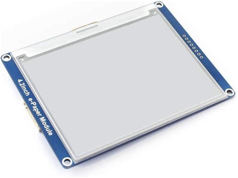 4 2inch E Paper Display Module 400×300 Resolution 3 3v 5v Two Color E Ink Display Hat Epaper