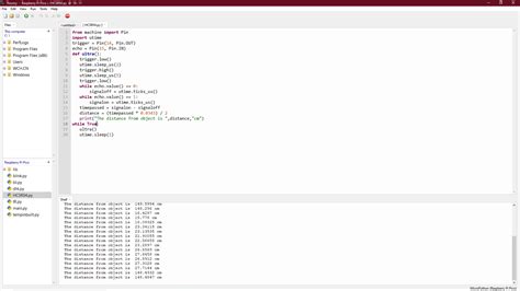 Interfacing Ultrasonic Sensor Using Raspberry Pi Pico 3 Steps