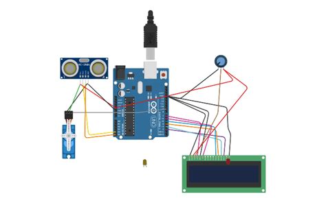 Circuit Design Arduino Ultrasonic Sonar Alex Jake Tinkercad