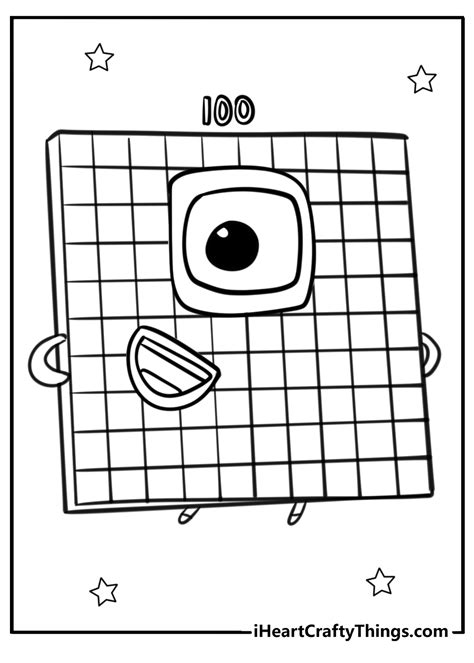 37 Numberblocks Coloring Pages 100 Free To Print