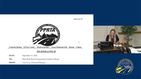 Pprta Board Of Directors Sept 11 2024 Youtube