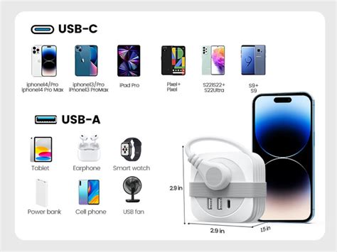 AP1 Pocket Plug Portable Travel Socket Wiring Board With Wire Plug USB Desktop Charger Shopee