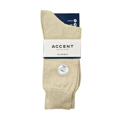Шкарпетки чоловічі Акцент А0 0004 Бежевий р 27 купити в інтернет магазині Eva