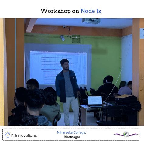 Pi Innovations On Linkedin Nodejsworkshop Learningtogether