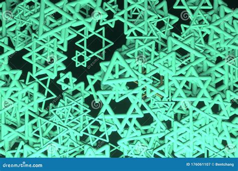 triangle or square geometric for design texture background 3d render
