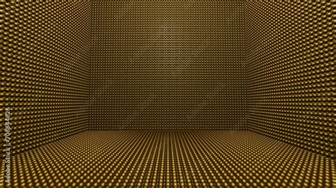 Neutrino Detector Hundreds Of Photo Sensitive Particle Detectors Gold