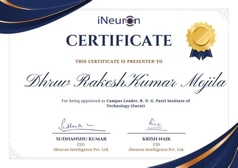 Dhruv Mojila On Linkedin Campustechleader Ineuron Hackathons Ai