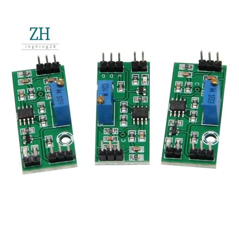 3pcs Lm393 35 24v Voltage Comparator Module With Led Indicator High
