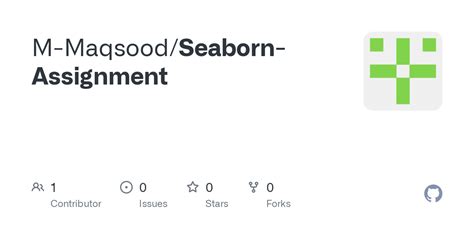 Github M Maqsoodseaborn Assignment