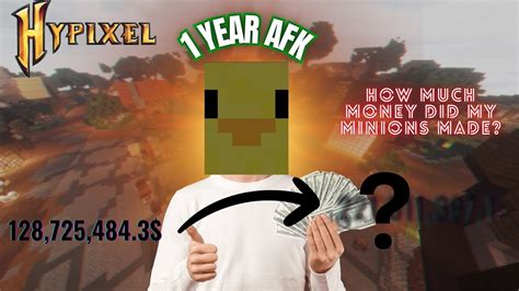 💰 I Was Banned For A Year… How Much Money Did My Minions Make Hypixel
