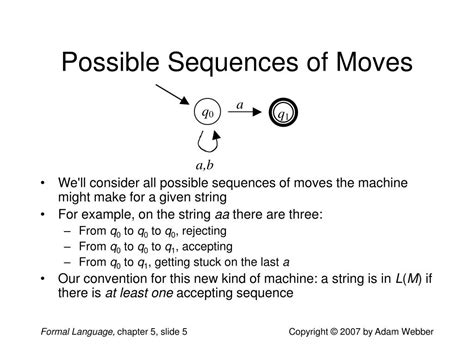 Ppt Chapter Five Nondeterministic Finite Automata Powerpoint Presentation Id 4426193