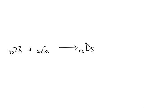 Solved Write The Balanced Nuclear Equation For The Synthesis Of